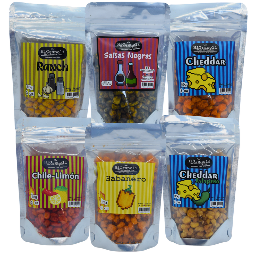 Maizitos Sabores Combinados - Paquete de 6 – Hi Granoli